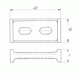 SPRINGBOK VERTICAL FRAME STAYS Model Engineering Supplies