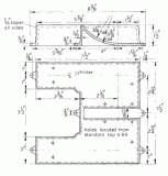 DOUBLE TANGYE BOX BED PLATE Model Engineering Supplies