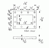 DOUBLE TANGYE STEAM CHEST COVER EACH Model Engineering Supplies