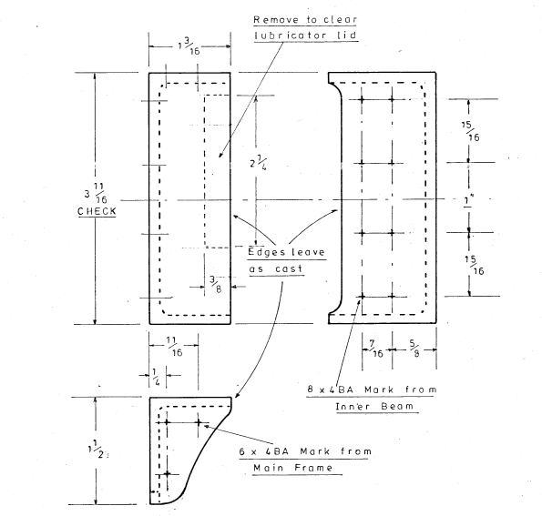 STIRLING FRONT DRAG BOX Model Engineering Supplies