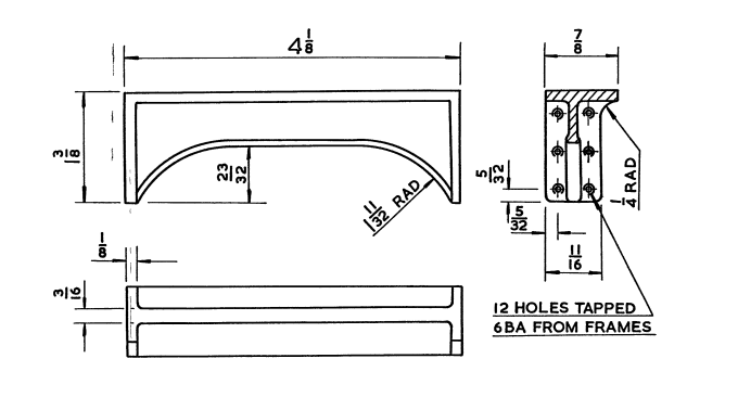 IMMINGHAM FRAME STAY Model Engineering Supplies