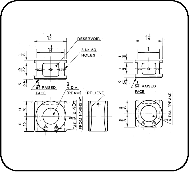 POM POM MAIN AXLEBOXES. GM Model Engineering Supplies