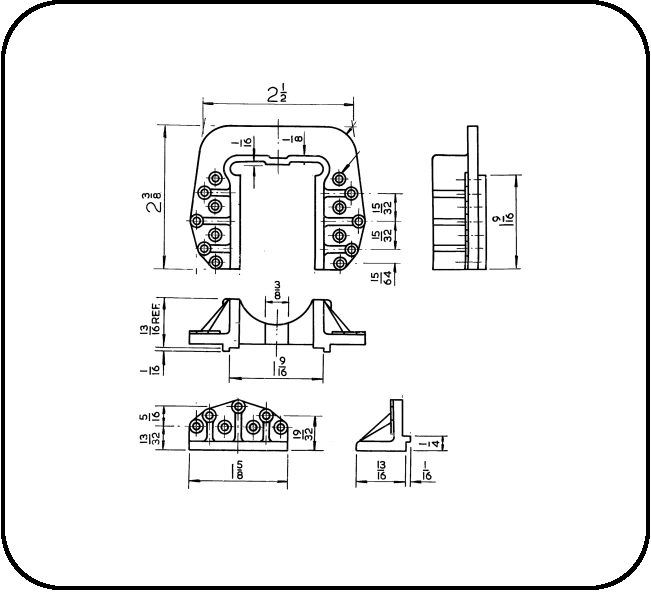 HORWICH CRAB MAIN HORNS GM Model Engineering Supplies