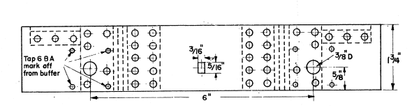 SIMPLEX BUFFER BEAM STEEL Model Engineering Supplies