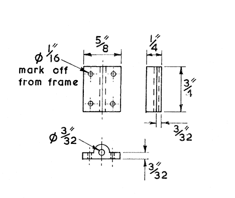 METRO LEADING SPRING BRACKETS Model Engineering Supplies