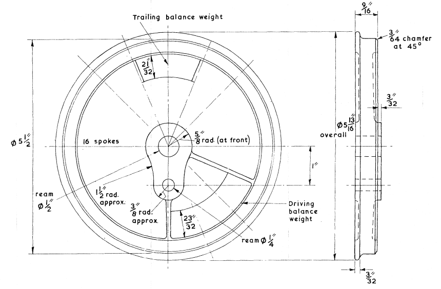 METRO DRIVING & COUPLED WHEELS Model Engineering Supplies