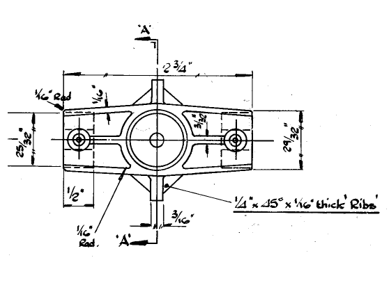 PRAIRIE SIDE CONTROL TOP PLATE Model Engineering Supplies