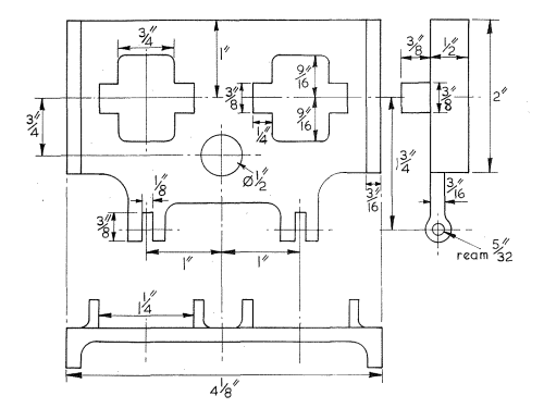 MAID OF KENT MOTION PLATE FOR JOY VALVE GEAR Model Engineering Supplies
