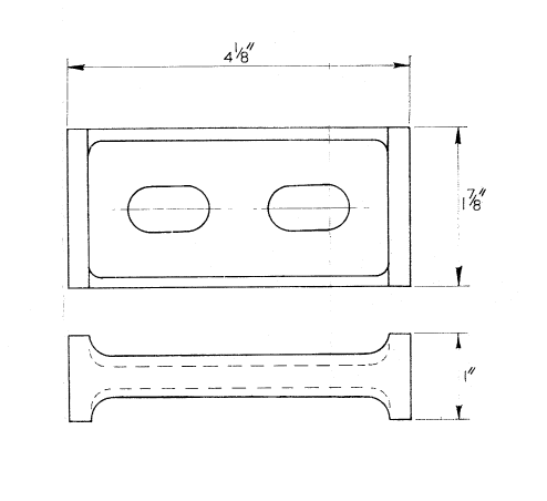 SPRINGBOK VERTICAL FRAME STAYS Model Engineering Supplies