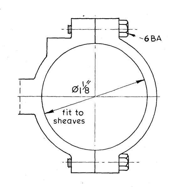 TITFIELD 5" ECCENTRIC STRAPS Model Engineering Supplies