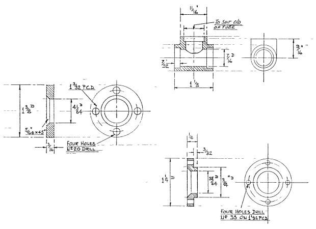 KING CLAMP RING & FLANGE Model Engineering Supplies