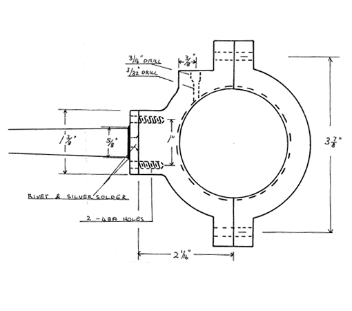 LORNA D ECCENTRIC STRAPS. CI Model Engineering Supplies
