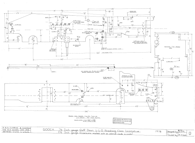 GOOCH DRAWINGS 25 Model Engineering Supplies