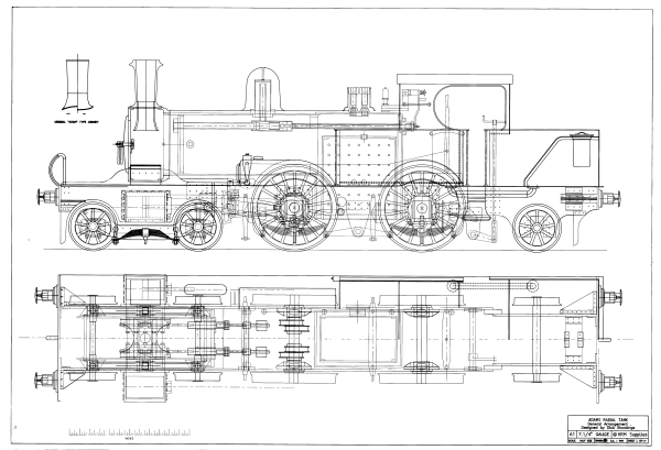 ADAMS RADIAL DRAWINGS 12 Model Engineering Supplies