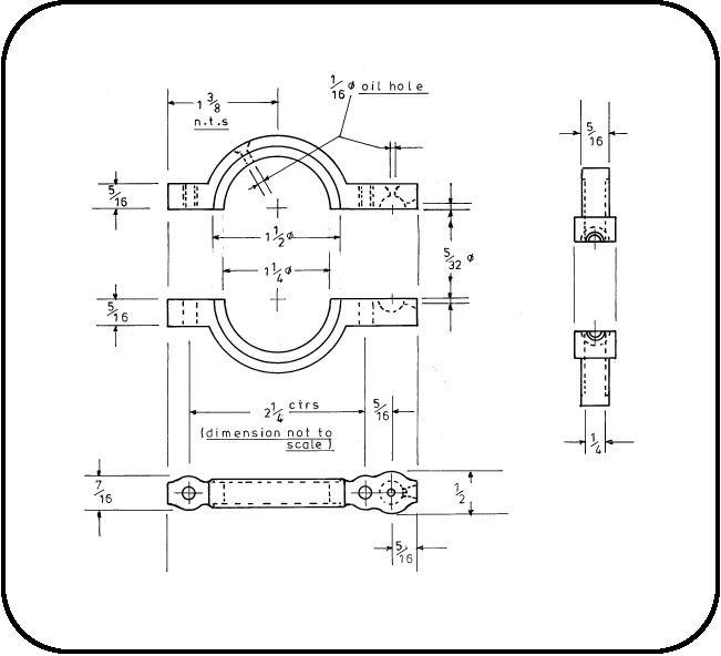 LOCOMOTION VALVE GEAR ECCENTRIC STRAP Model Engineering Supplies