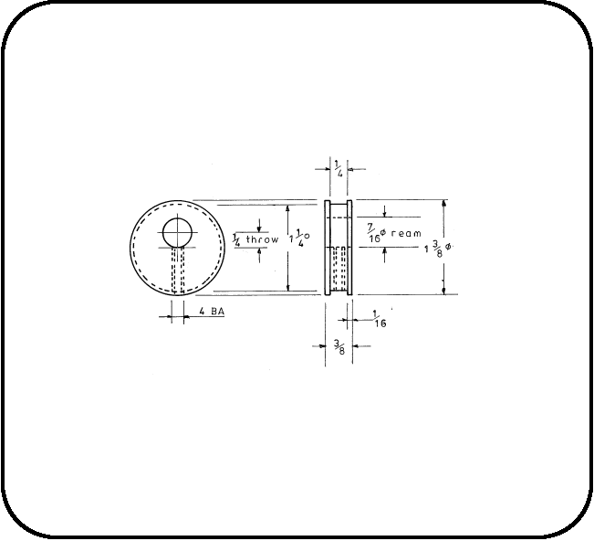 LOCOMOTION VALVE GEAR ECCENTRIC SHEAVE Model Engineering Supplies
