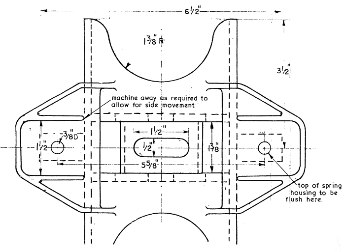 HIGHLANDER BOGIE CENTRE CASTING Model Engineering Supplies