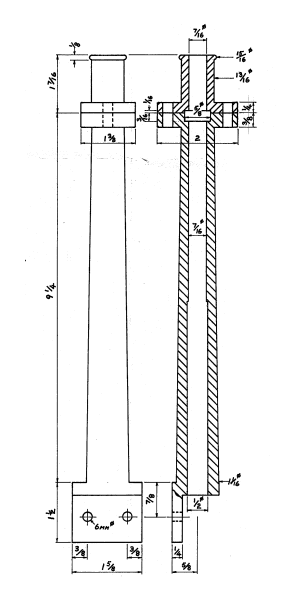 DOLGOCH BRAKE COLUMN. GM Model Engineering Supplies