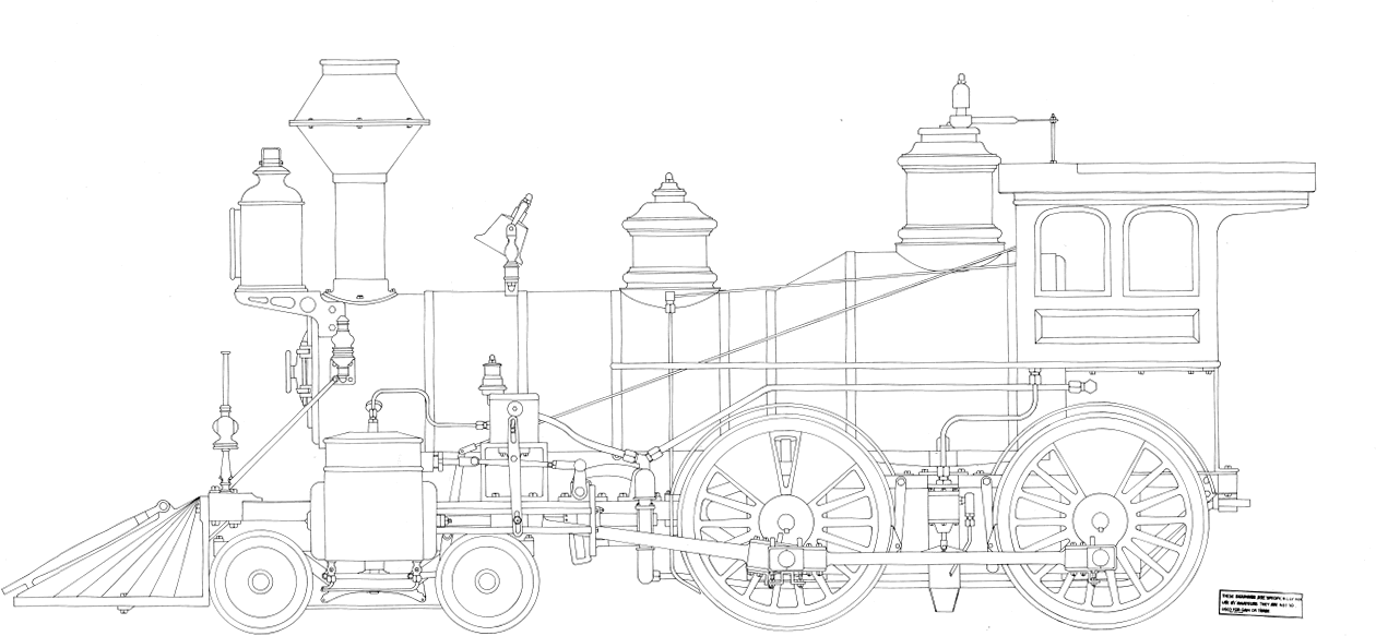 Steam Locomotive Plans Drawings 1,399 Steam Locomotive Drawings Stock
