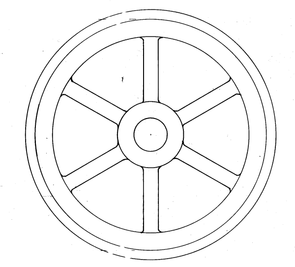 SLATE WAGOON STRAIGHT SPOKE WAGON WHEEL 6 1/4 Model Engineering Supplies