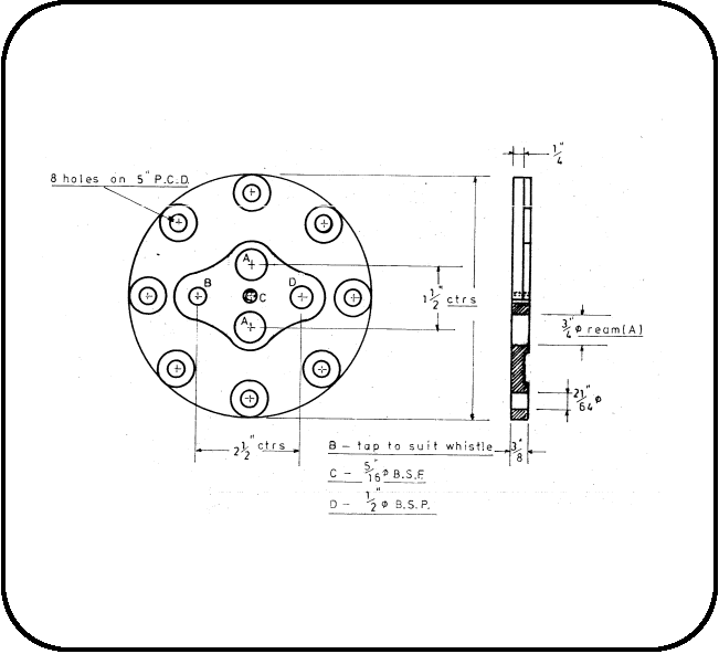 ROMULUS INNER DOME TOP PLATE Model Engineering Supplies