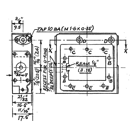 MARSHALL VALVE CHEST Model Engineering Supplies