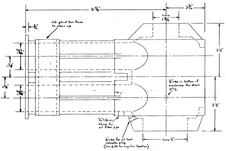 ATKINSON CRANKCASE Model Engineering Supplies