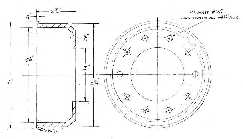 FODEN 4" WINCH BRAKE DRUM Model Engineering Supplies