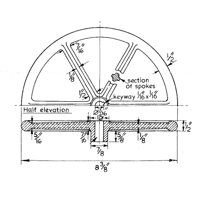 VULCAN FLYWHEEL Model Engineering Supplies