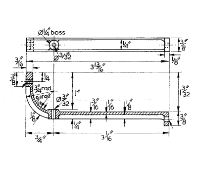 VULCAN ENTABLATURE SIDES EACH Model Engineering Supplies