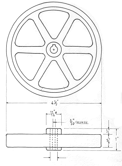 HALLS ROTARY FLYWHEEL Model Engineering Supplies