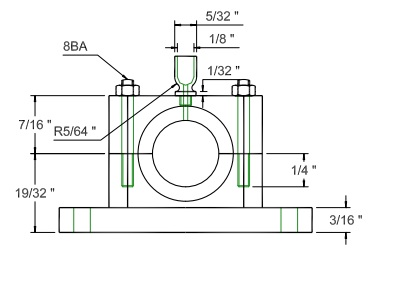 M E BEAM MAIN BEARING EACH Model Engineering Supplies