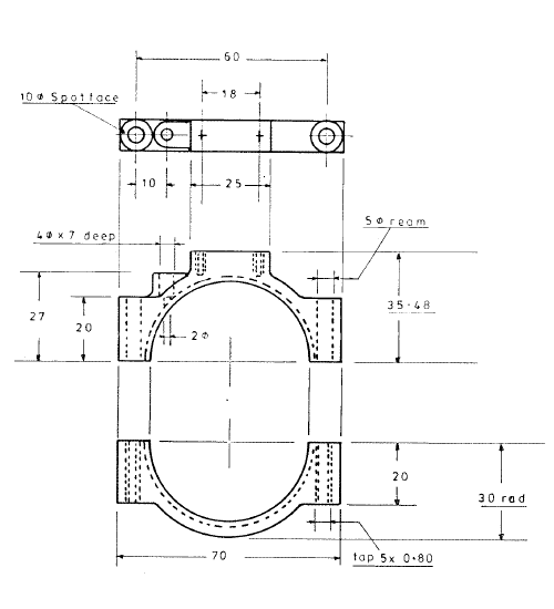 MARSTON ECCENTRIC STRAPS Model Engineering Supplies