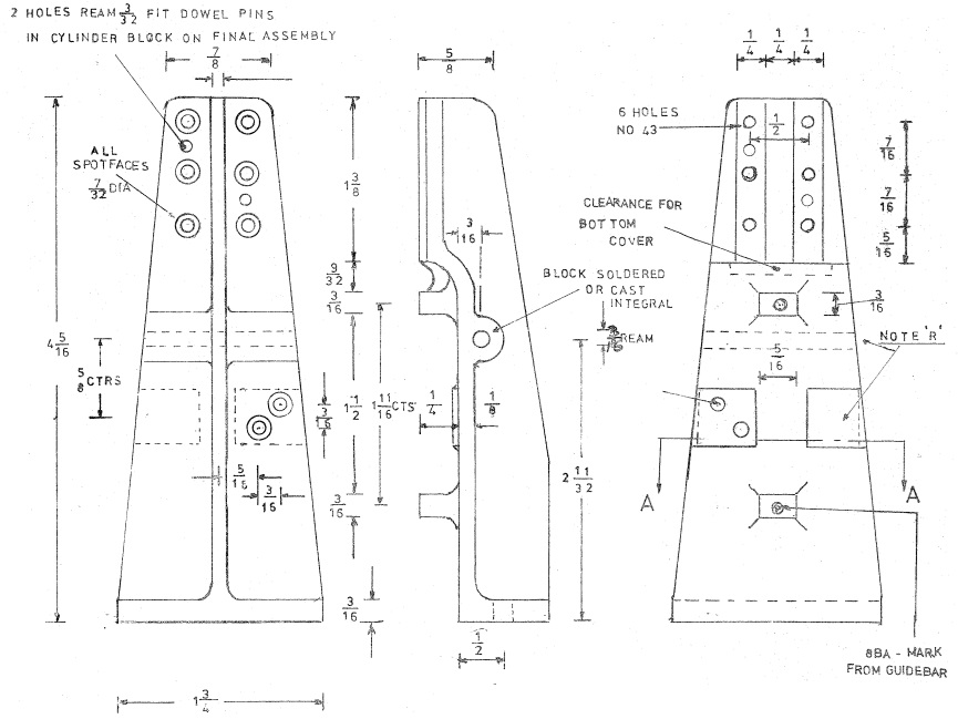 MONARCH COLUMN OFFSET Model Engineering Supplies