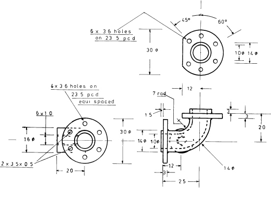 COMMANDER STEAM INLET ELBOW Model Engineering Supplies
