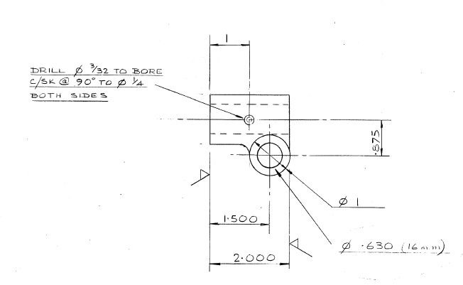 RITCHIE PIVOT BLOCK Model Engineering Supplies