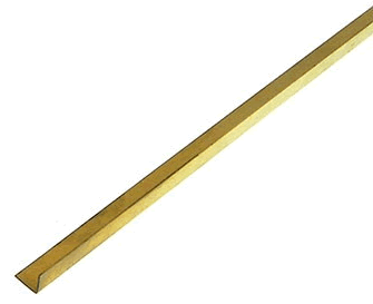 BRASS ANGLE 5MM X 5MM 1 Model Engineering Supplies