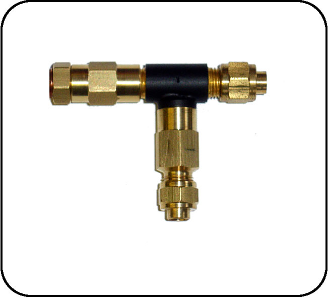 VACUUM EJECTOR 1/4" EXHAUST Model Engineering Supplies