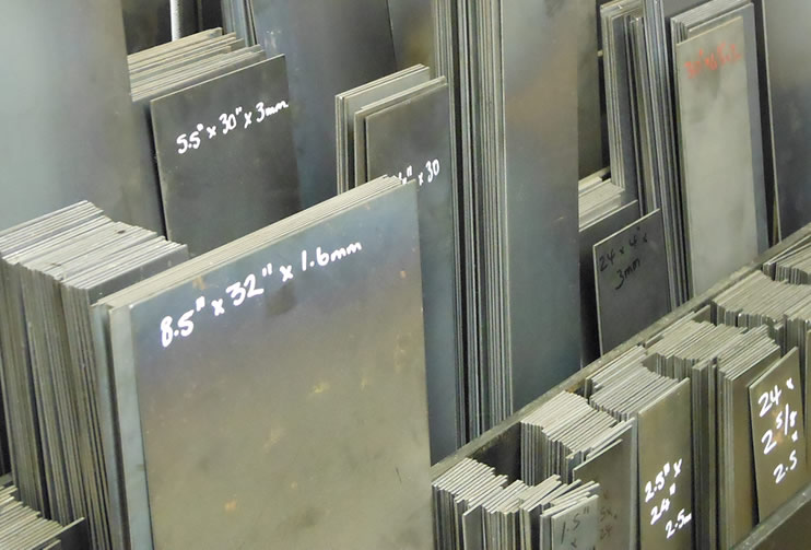 SHEARED MILD STEEL 45" X 4 5/8" X 3MM Model Engineering Supplies